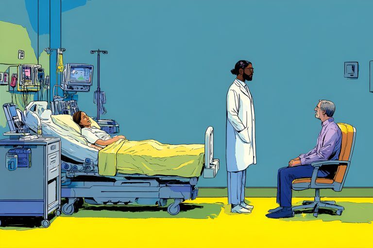 The second patient in the room